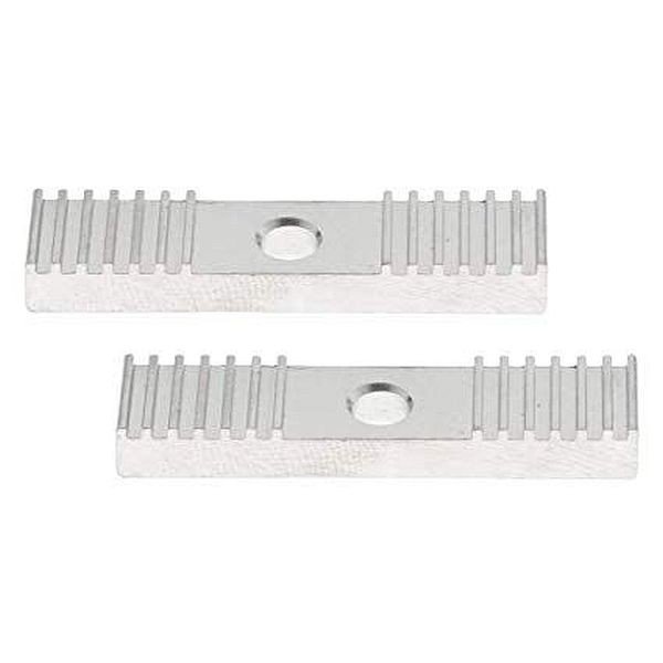 2Pcs Aluminium Belt Clamp GT2 Timing Belt Fixing Piece - SuperbTech.in