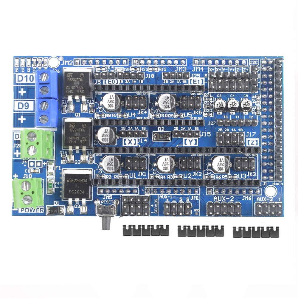RAMPS 1.6 3D Printer Control Board for Arduino - SuperbTech.in