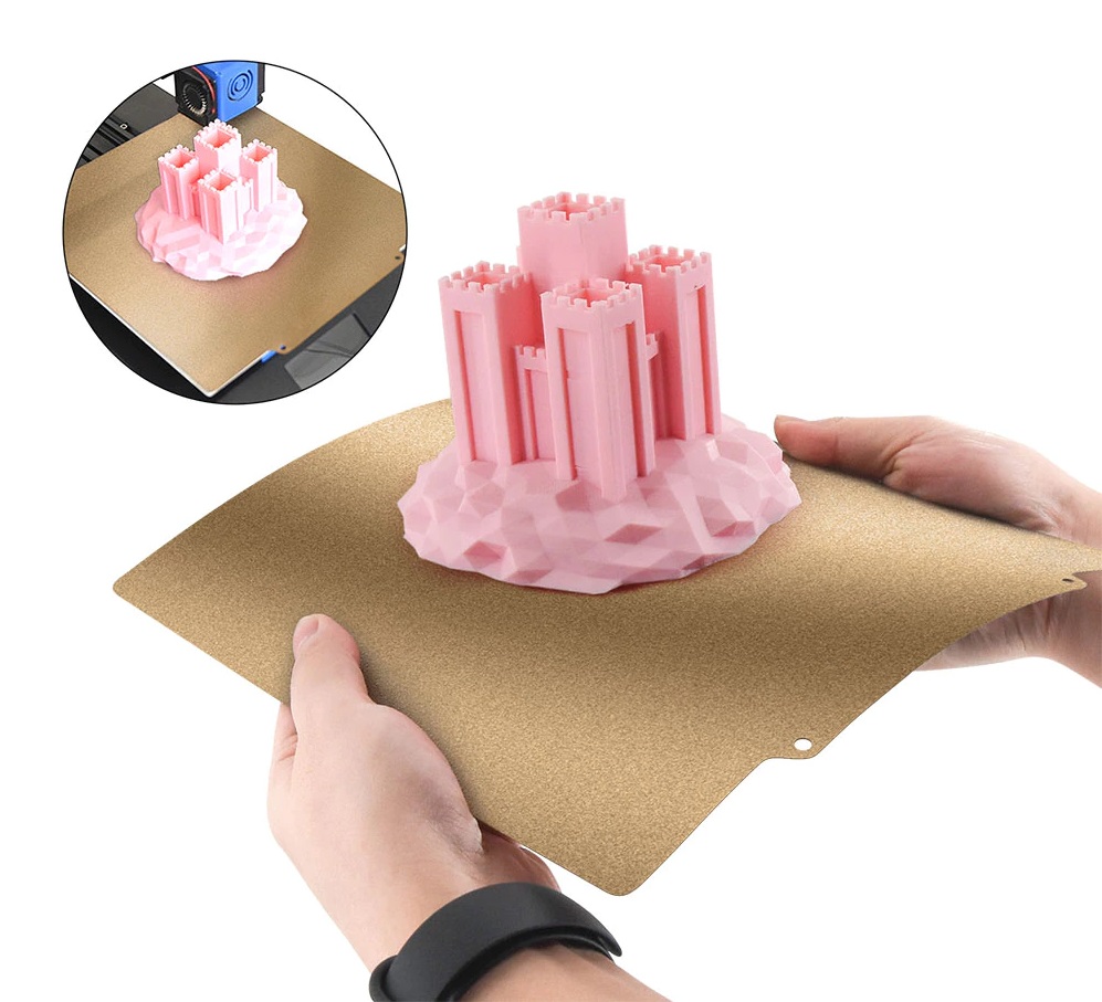 PEI Spring Steel Sheet Double Sided Magnetic Heated Bed Surface for 3D ...