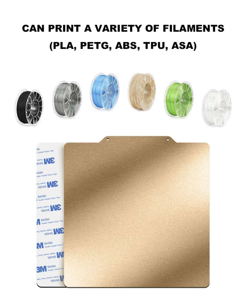 PEI Spring Steel Sheet Double Sided Magnetic Heated Bed Surface for 3D ...