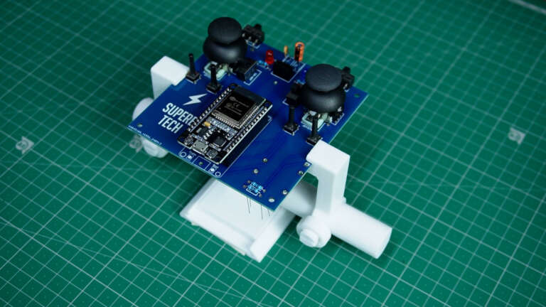 DIY ESP32 RC Remote Control 8 Channel Transmitter 3D Printed